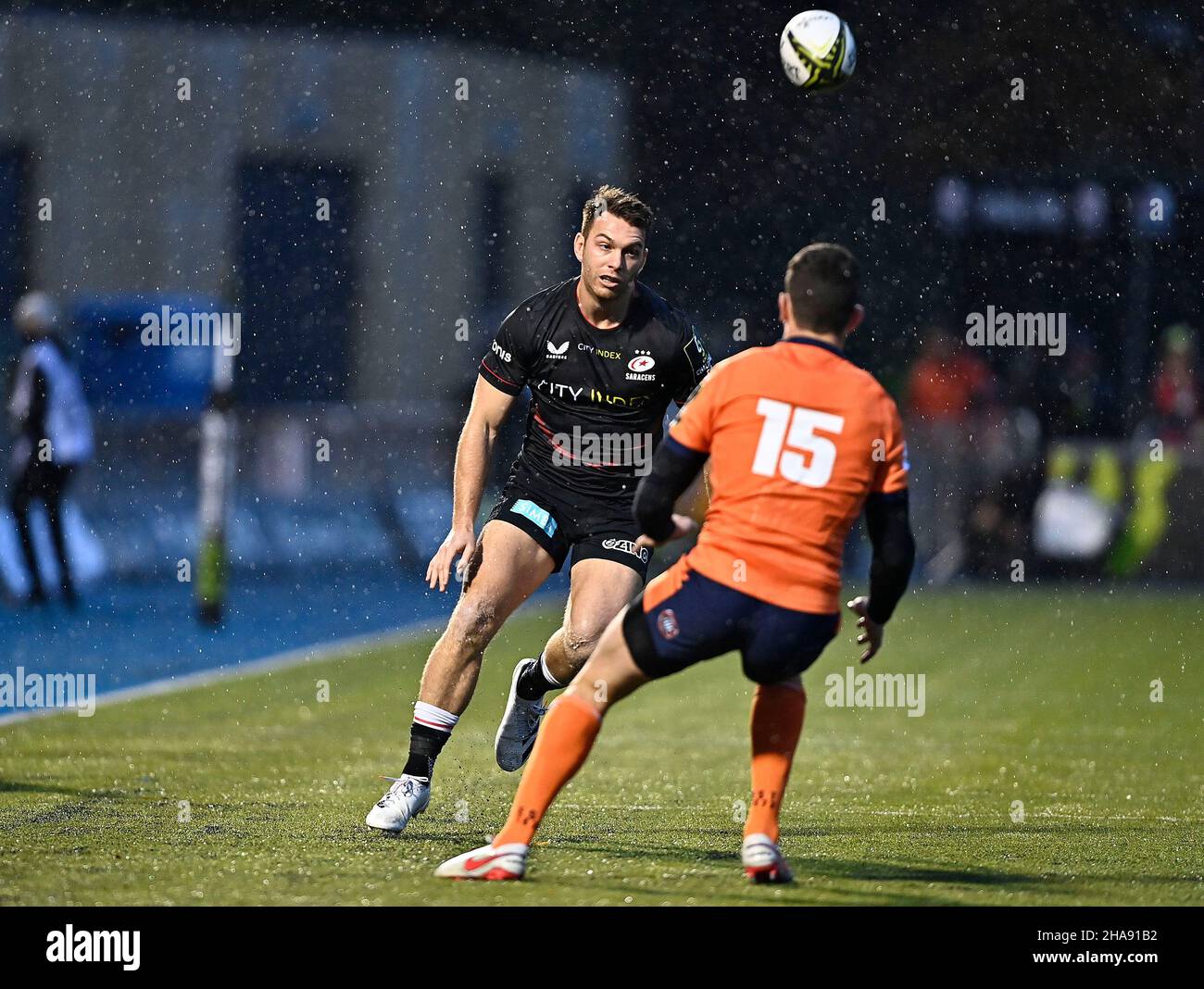 Barnet, United Kingdom. 11th Dec, 2021. EPCR Challenge Cup. Saracens V ...