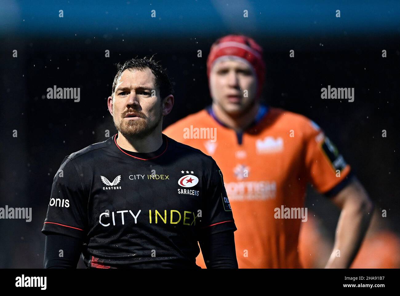 Barnet, United Kingdom. 11th Dec, 2021. EPCR Challenge Cup. Saracens V ...