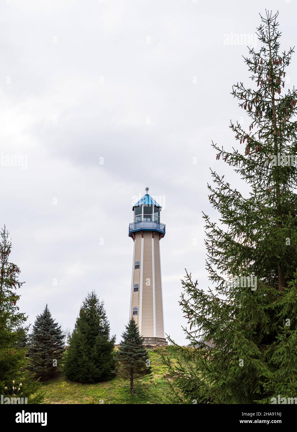 Sherman memorial lighthouse hi-res stock photography and images - Alamy