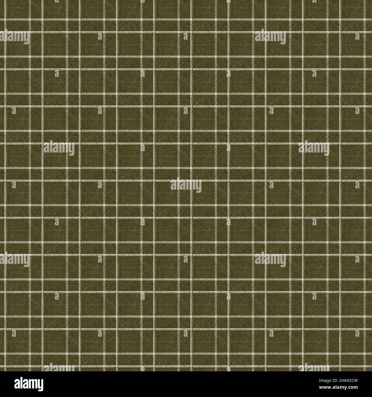 Muted green winter woven plaid texture. Seamless woolen scottish style ...