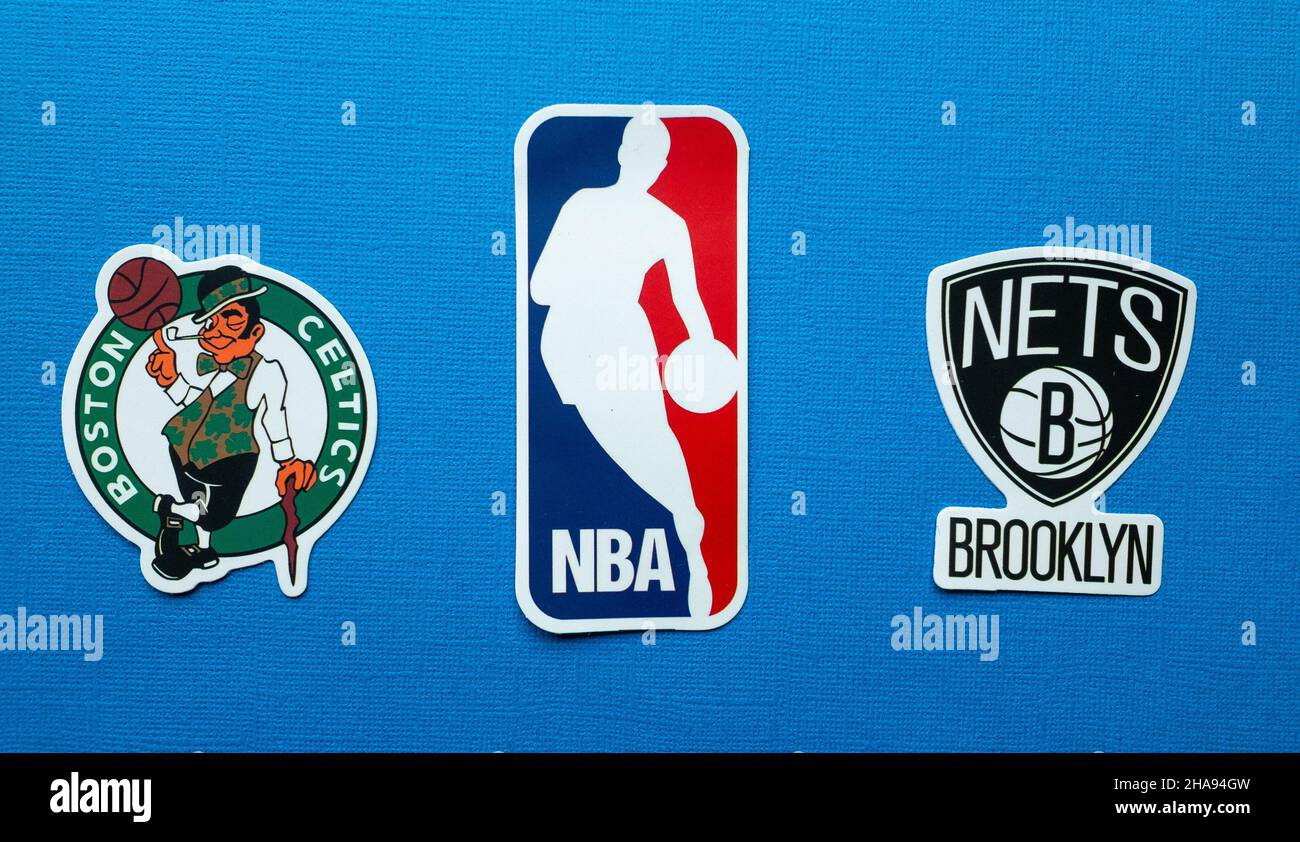 Brooklyn nets logo hi-res stock photography and images - Alamy