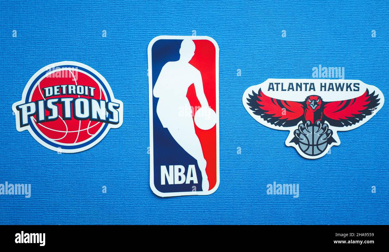 Atlanta hawks logo symbol icon hi-res stock photography and images - Alamy