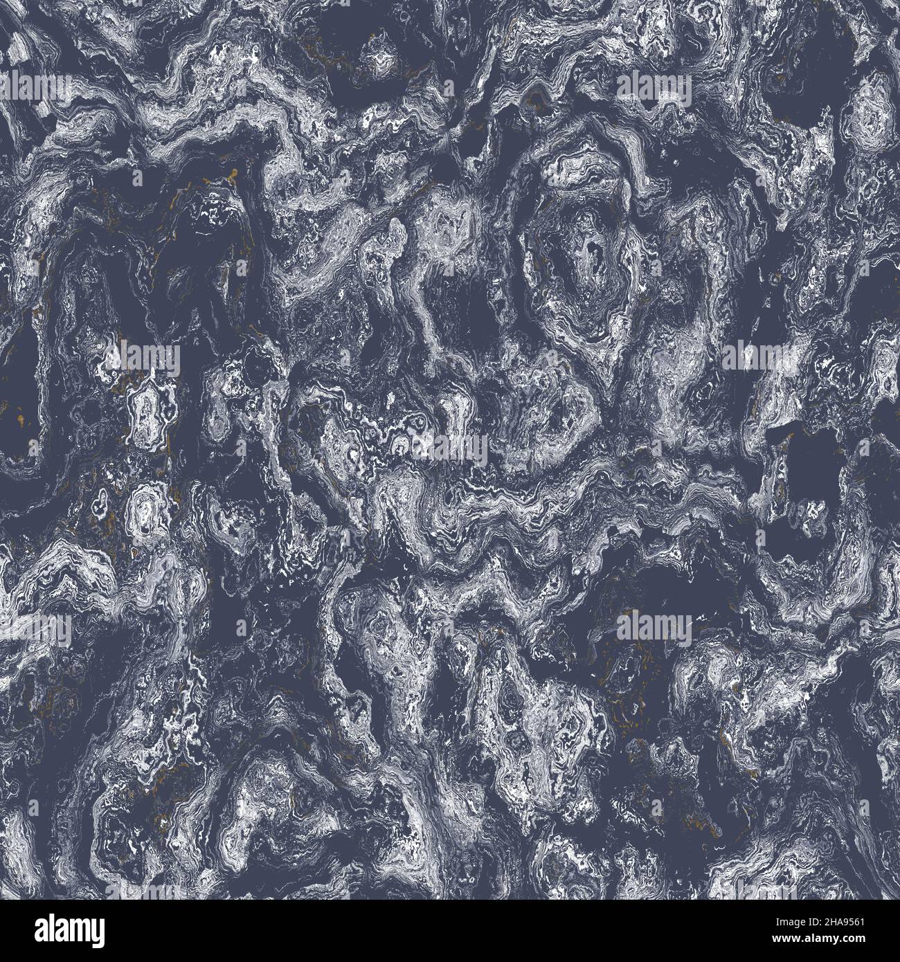 Dark blue marbled masculine seamless texture. Irregular ink blotch ...