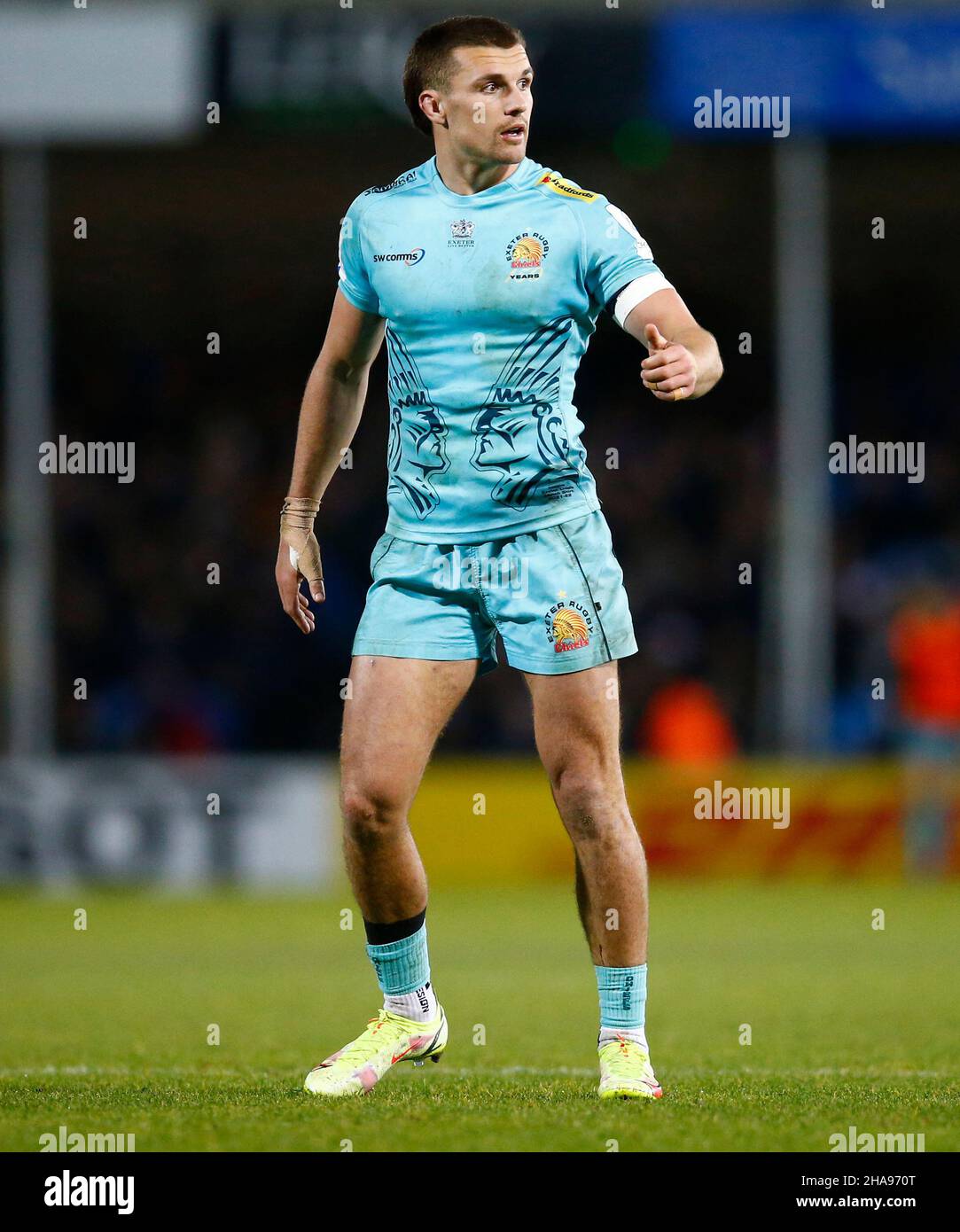 Henry slade chiefs 2021 hi-res stock photography and images - Alamy