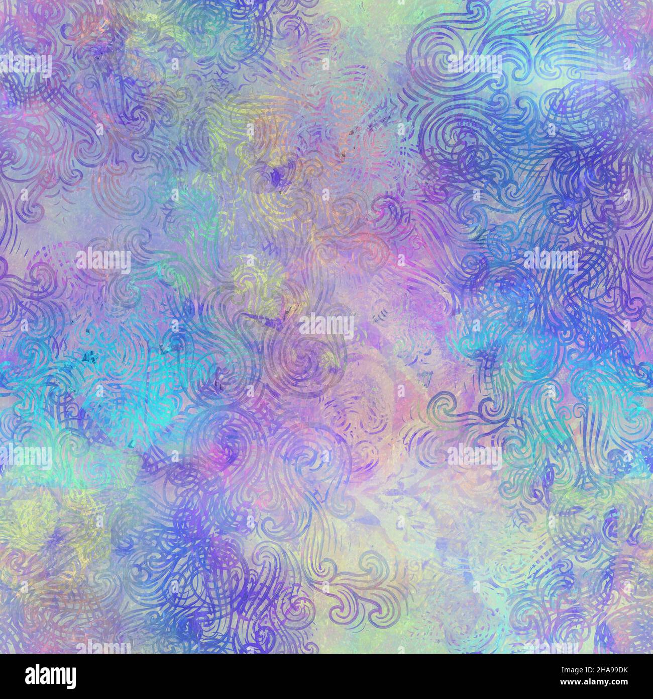 Seamless iridescent rainbow light pattern for print Stock Photo - Alamy