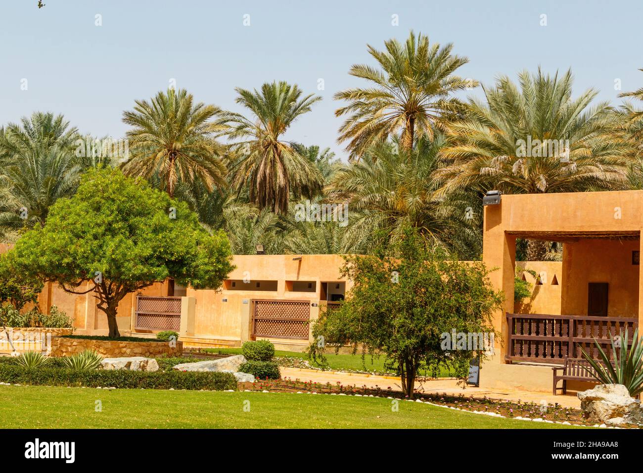 Interior of the Al Ain Palace Museum in Al Ain, Abu Dhabi, United Arab ...