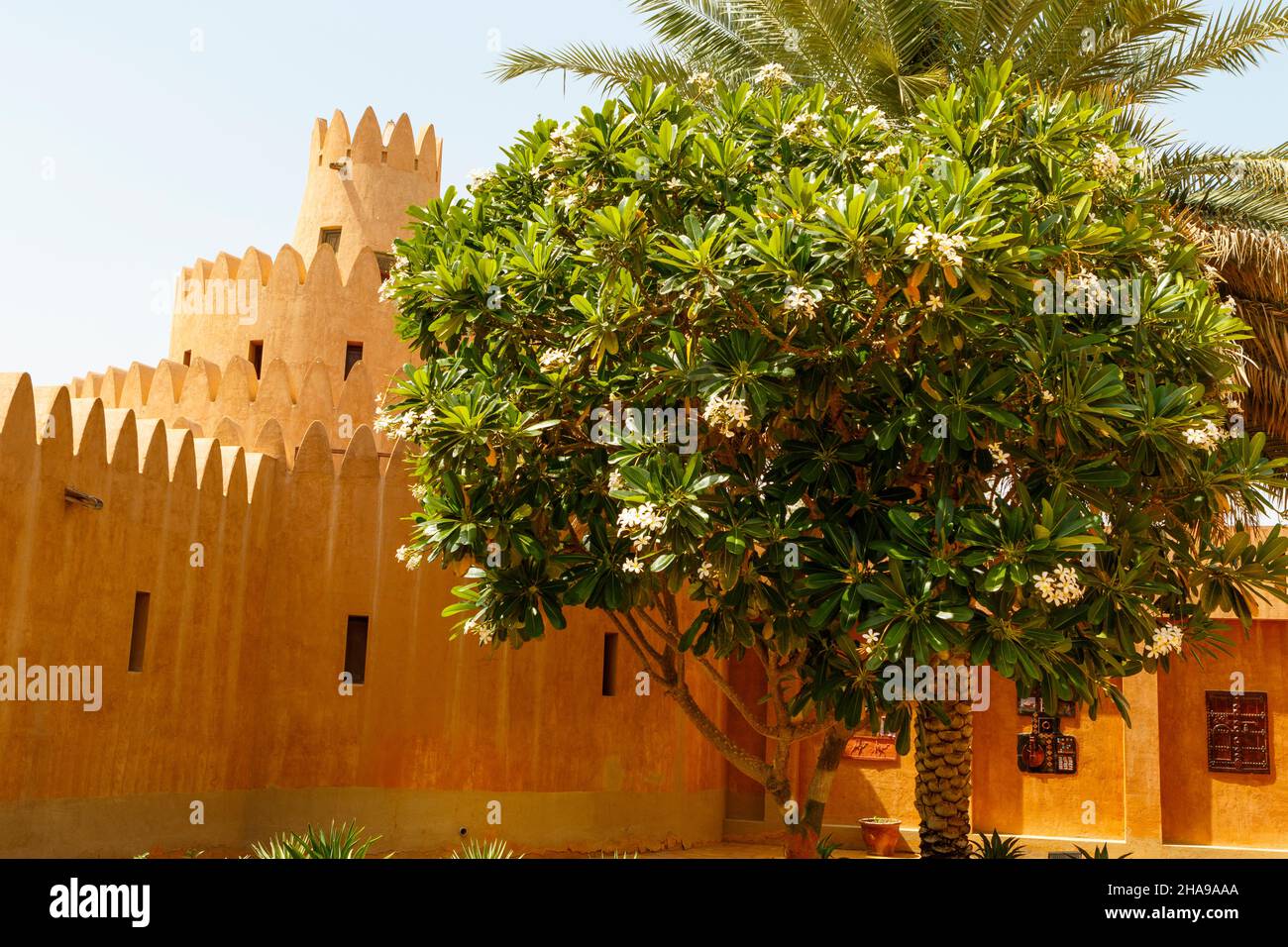 Interior of the Al Ain Palace Museum in Al Ain, Abu Dhabi, United Arab ...