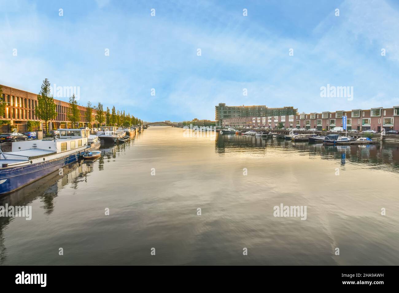 Amazing view of a chic architectural building Stock Photo - Alamy