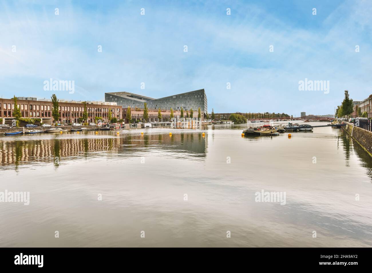 Amazing view of a chic architectural building Stock Photo - Alamy