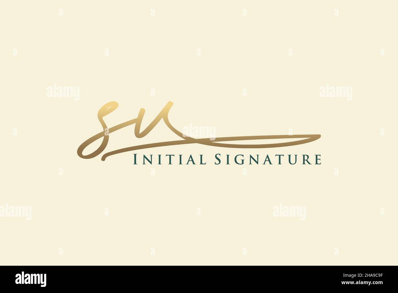 SV Letter Signature Logo Template elegant design logo. Hand drawn ...