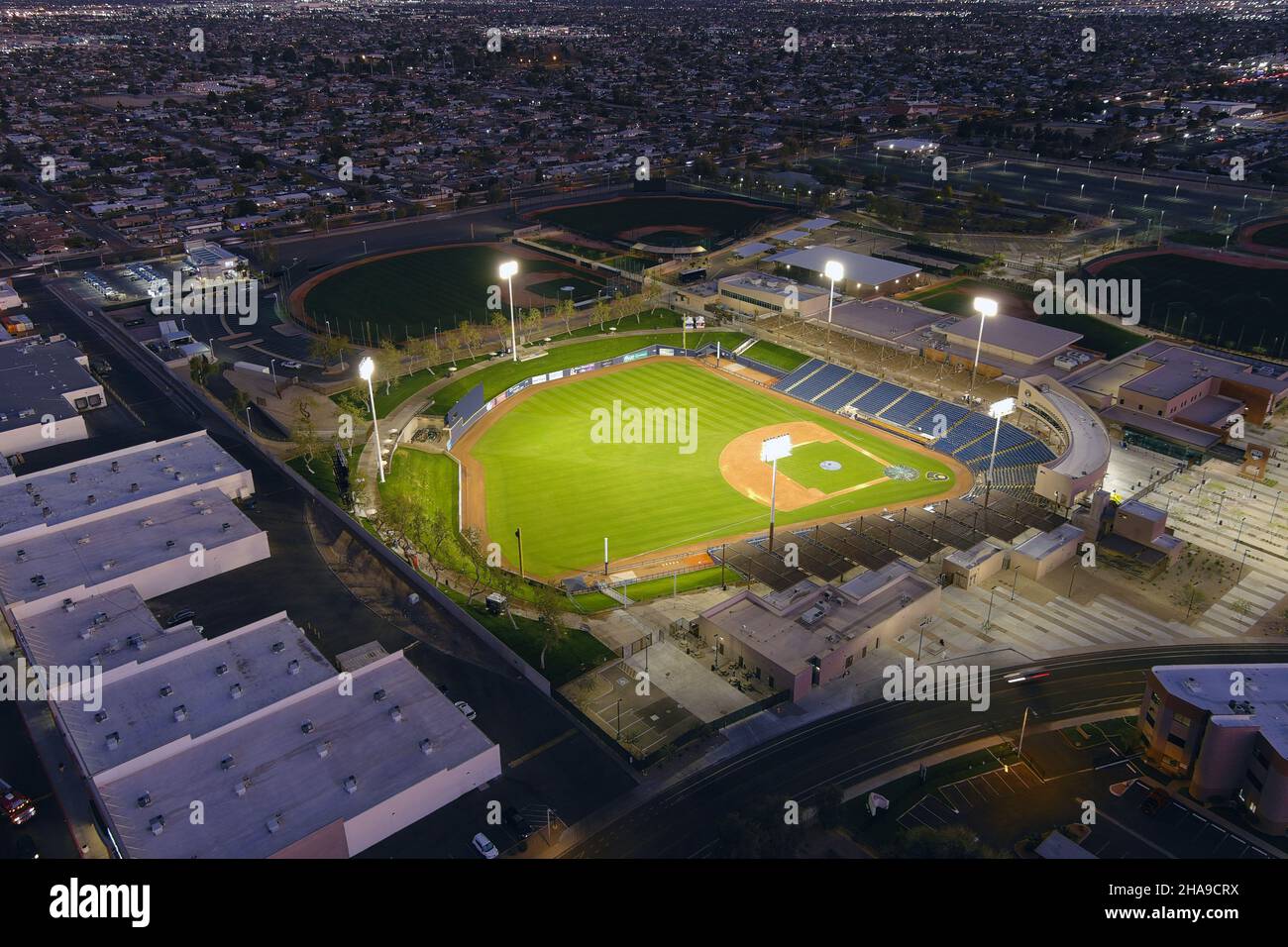 An aerial view of the American Family Fields of Phoenix, Tuesday, Mar ...