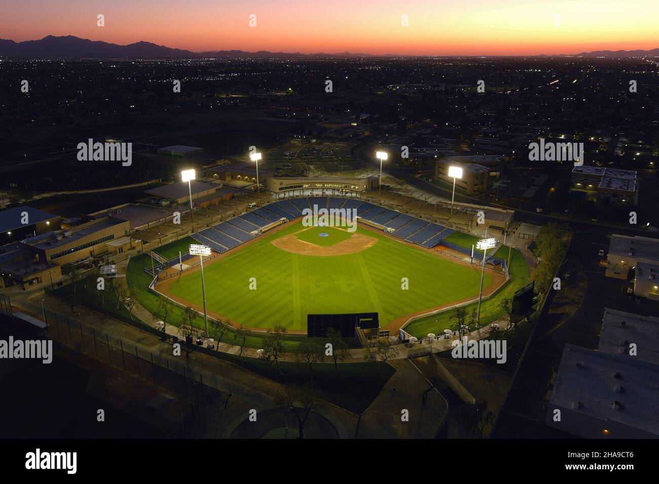 An aerial view of the American Family Fields of Phoenix, Tuesday, Mar ...