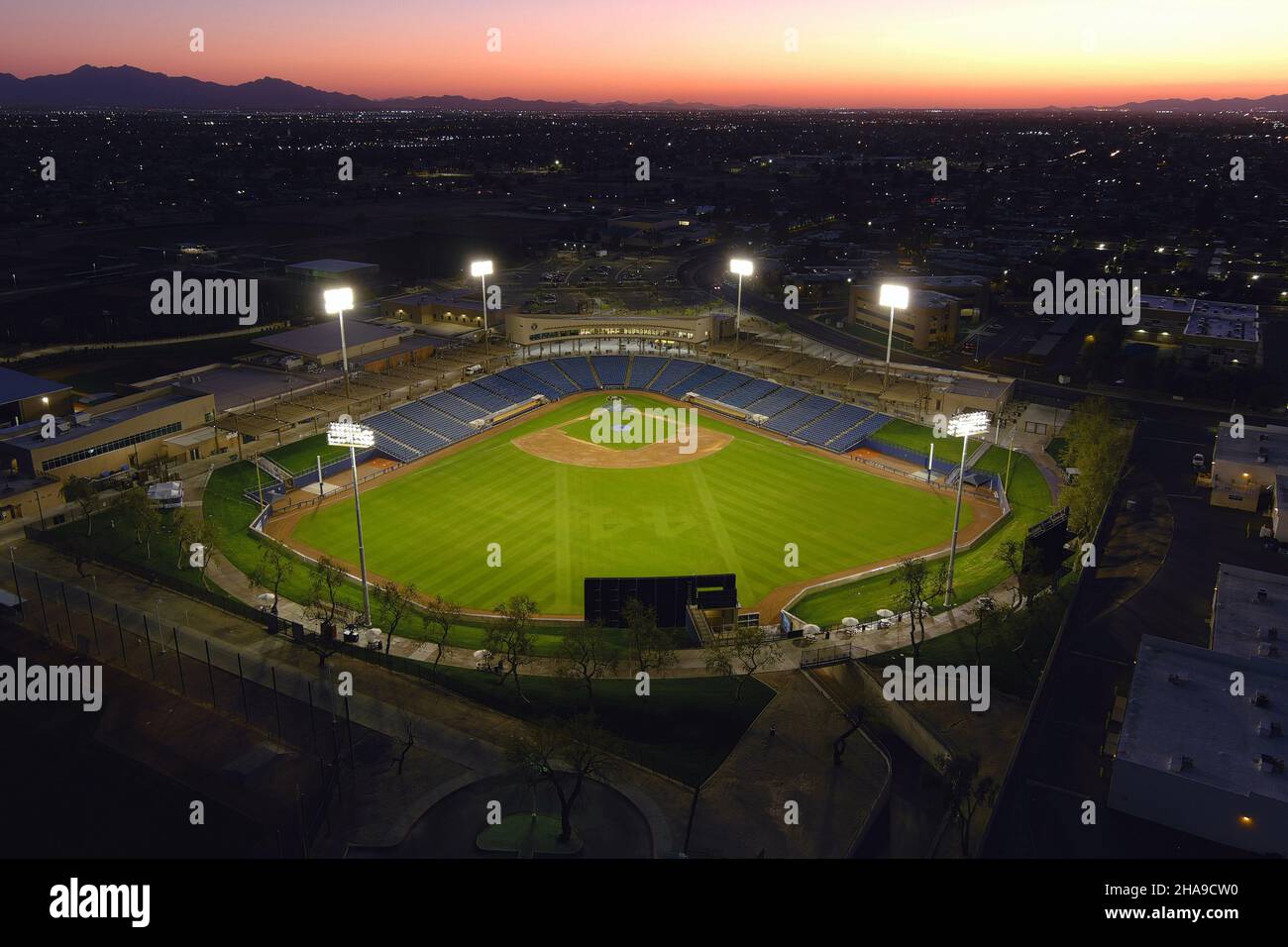 An aerial view of the American Family Fields of Phoenix, Tuesday, Mar ...