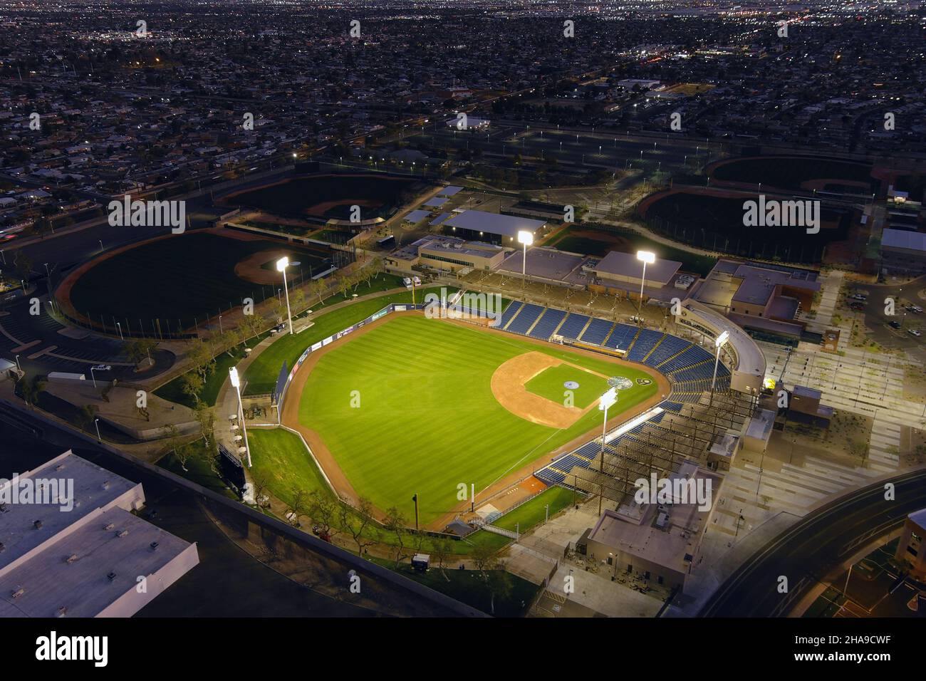 An aerial view of the American Family Fields of Phoenix, Tuesday, Mar ...