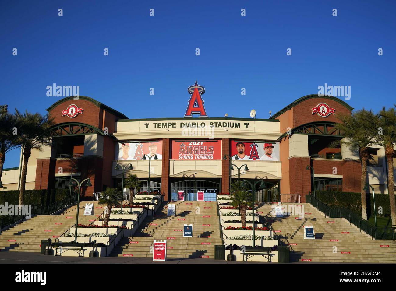 A general view of Tempe Diablo Stadium, Tuesday, Mar. 2, 2021, in Tempe ...