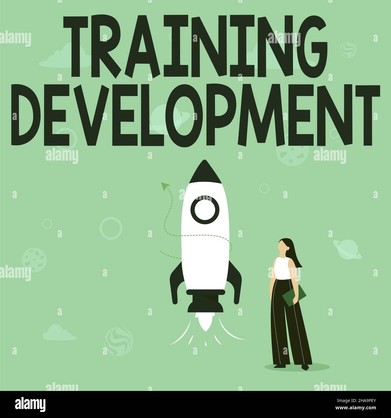 Inspiration showing sign Training Development. Business approach Learn ...