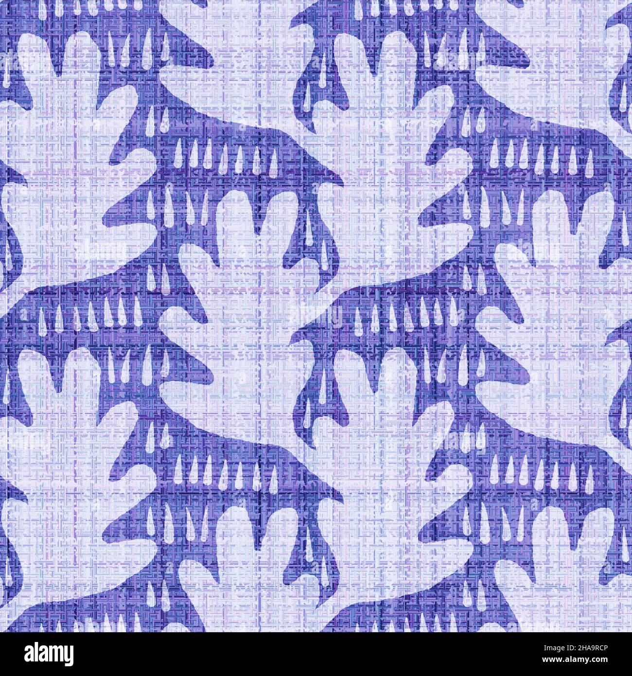 Purple botanical very peri color of the year seamless pattern texture ...