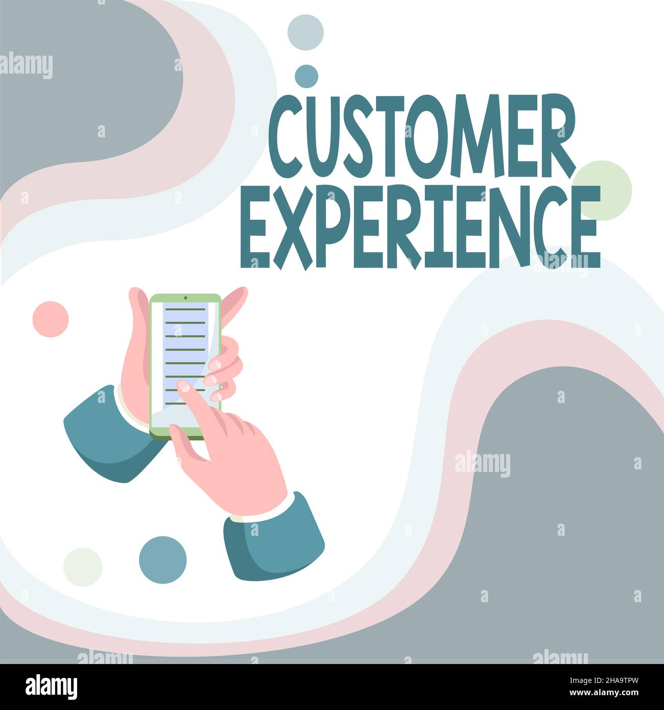 Text caption presenting Customer Experience. Business overview ... Text caption presenting Customer Experience. Business overview ...