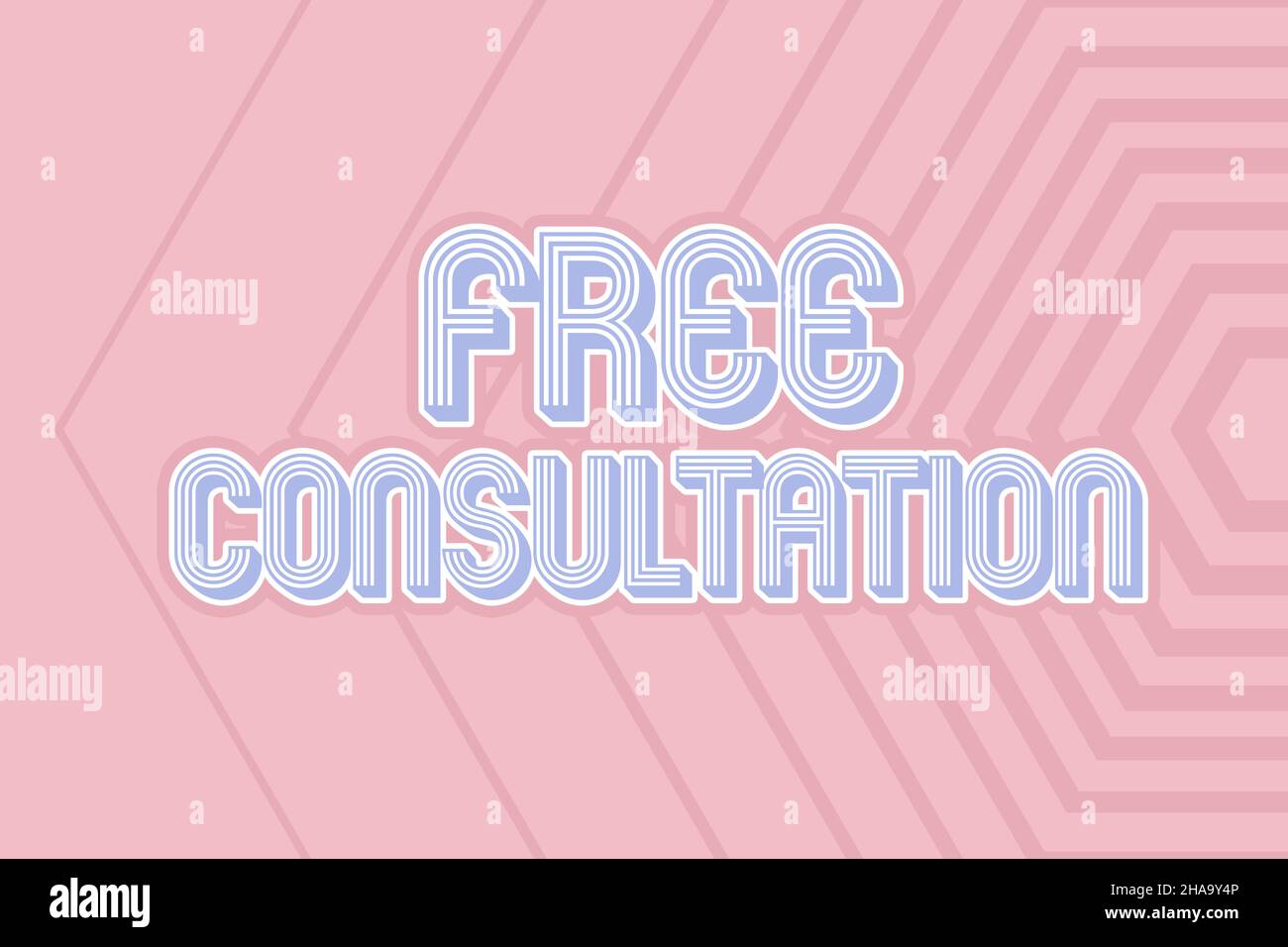 Inspiration showing sign Free Consultation. Business idea Giving ...