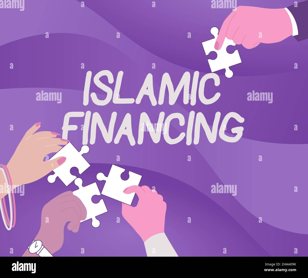 Text showing inspiration Islamic Financing. Internet Concept Banking ...