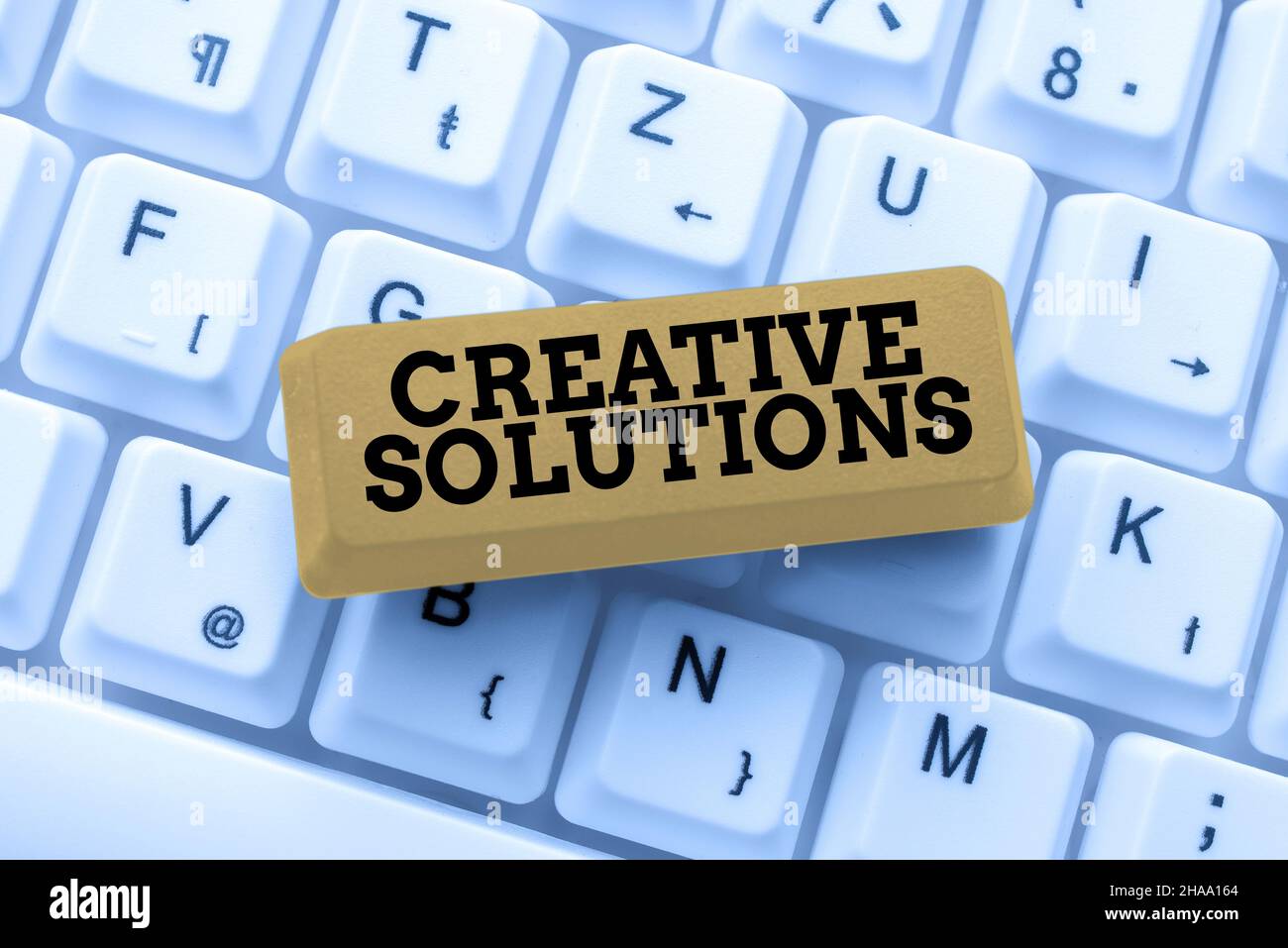 Text sign showing Creative Solutions. Word Written on Original and ...