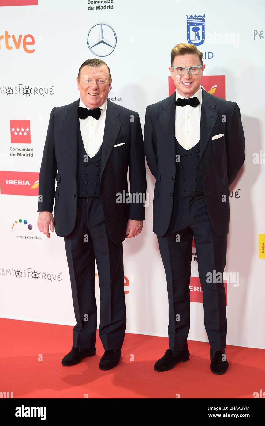 December 11, 2021, Madrid, Madrid, Spain: Cesar Cadaval, Jorge Cadaval ...