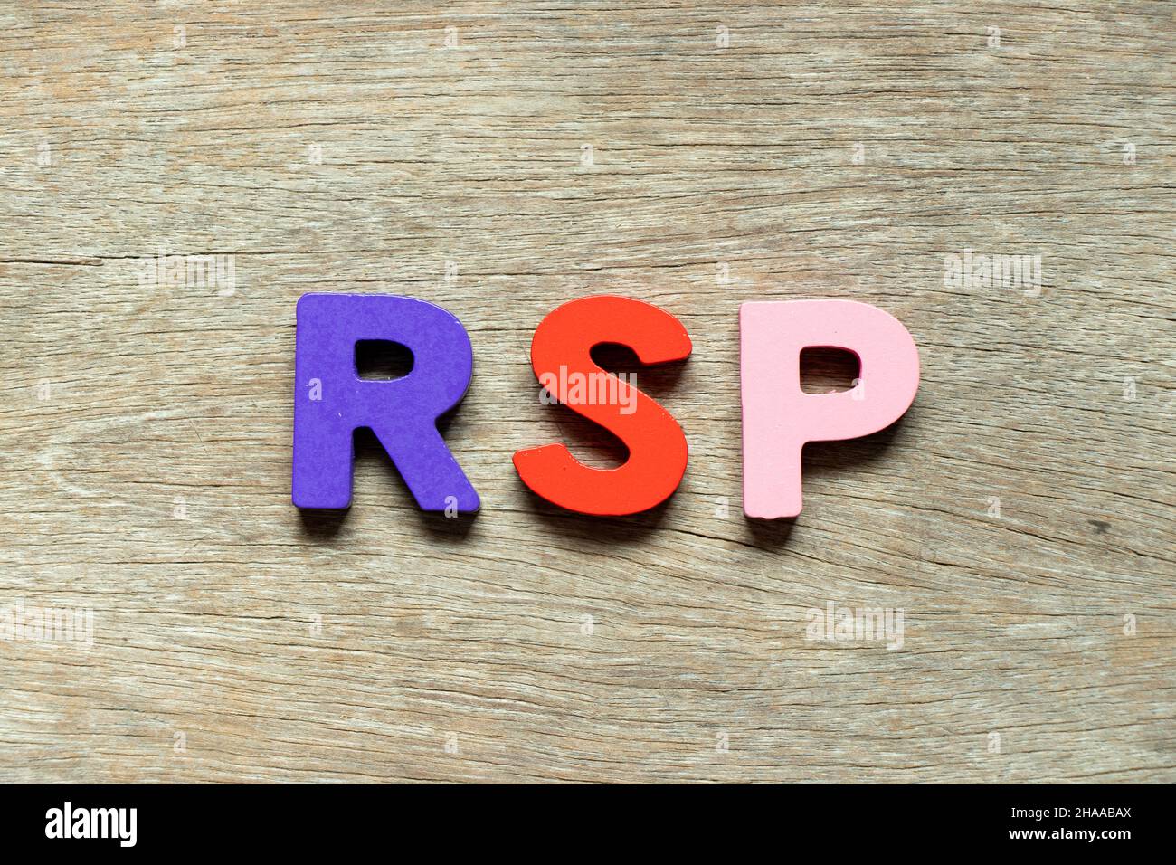 Rsp alphabet hi-res stock photography and images - Alamy