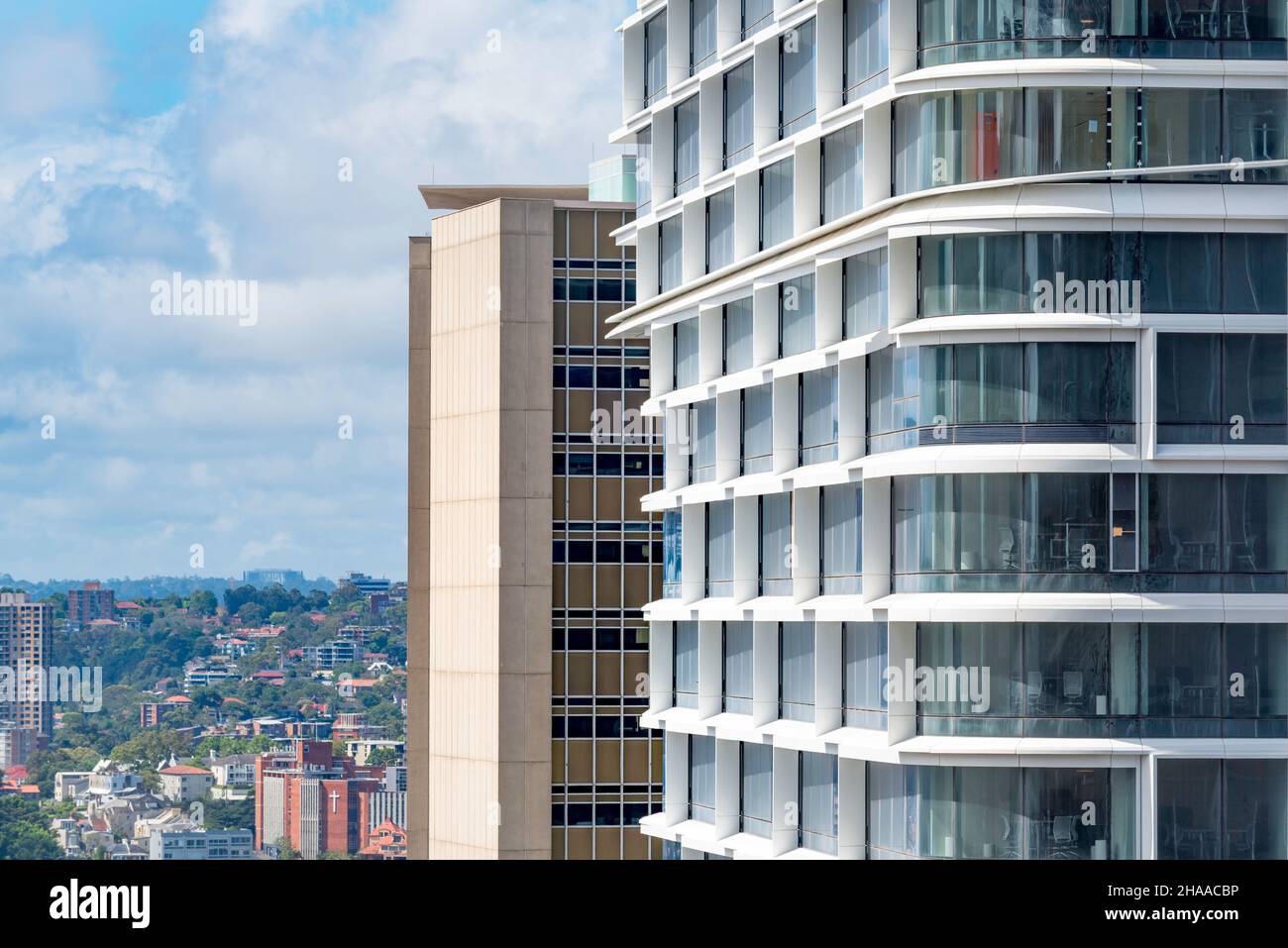 Sydney, Aust, Dec 2021: The $1 billion new AMP Quay Quarter Tower, a 50 ...