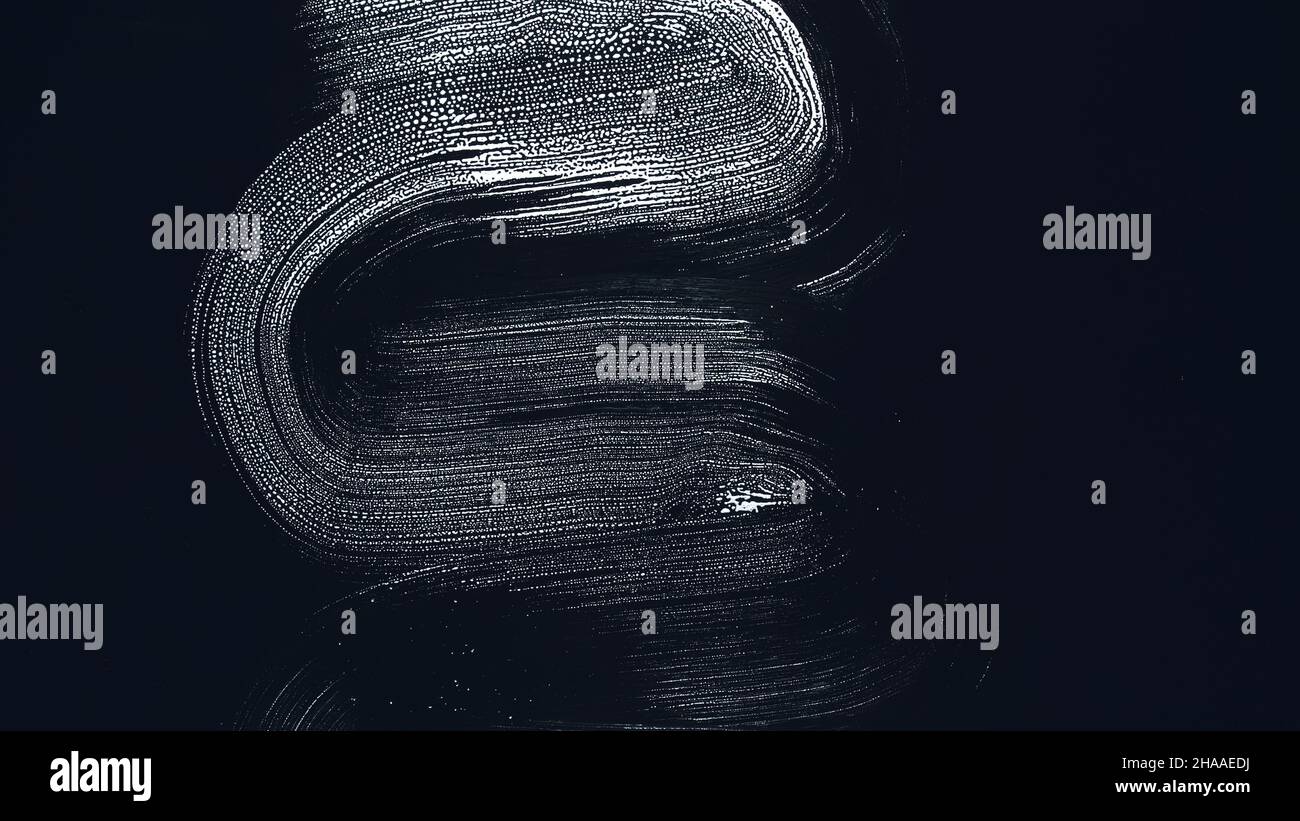 Internal view from inside of the glass a car while being car wash ...