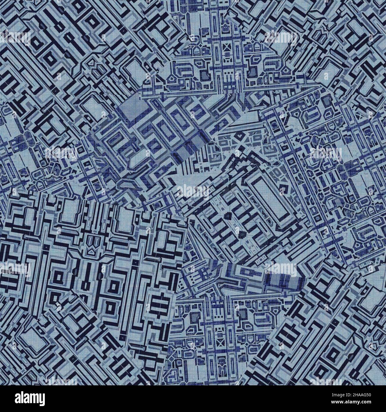 Grunge denim random geometric acid wash seamless texture material ...