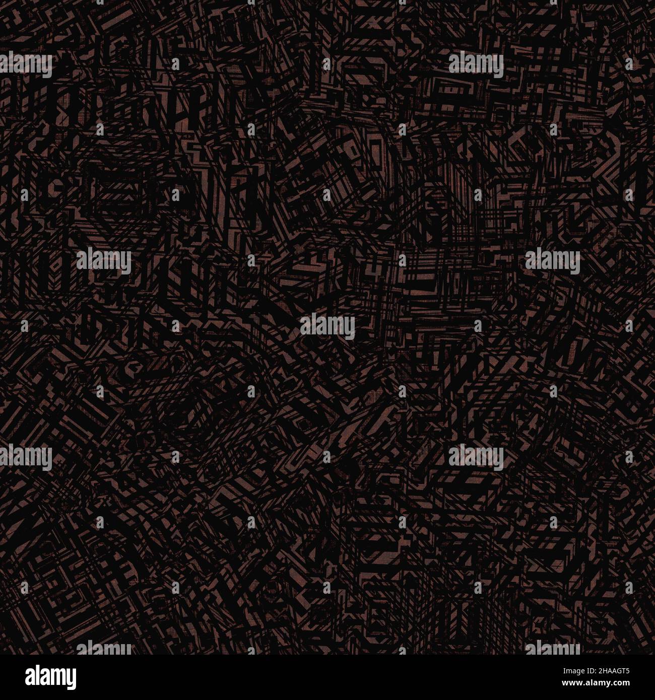 Grunge dark brown random geometric dyed seamless texture material ...