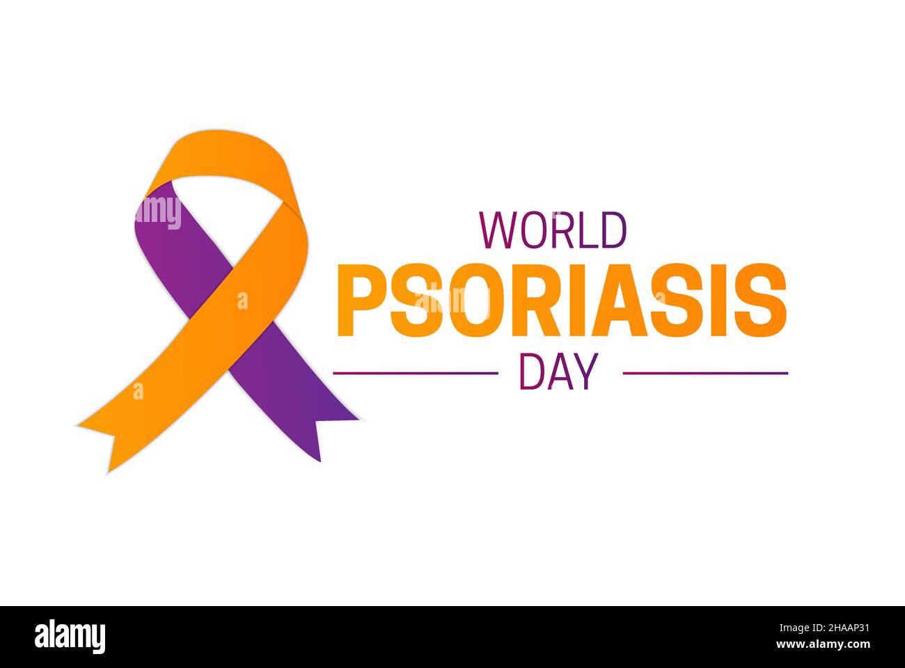 World Psoriasis Day Isolated Logo Symbol Stock Vector Image & Art - Alamy