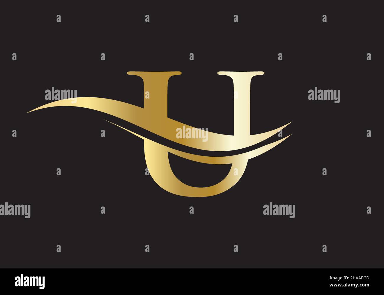 Modern U Logo Design for business and company identity. Creative U ...