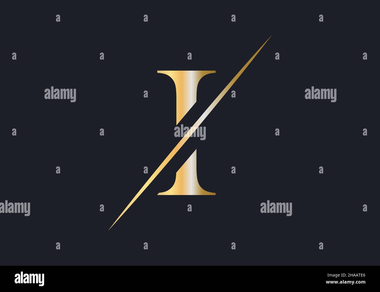 Luxury Letter I Logo Design. Initial I logo design vector and fashion ...