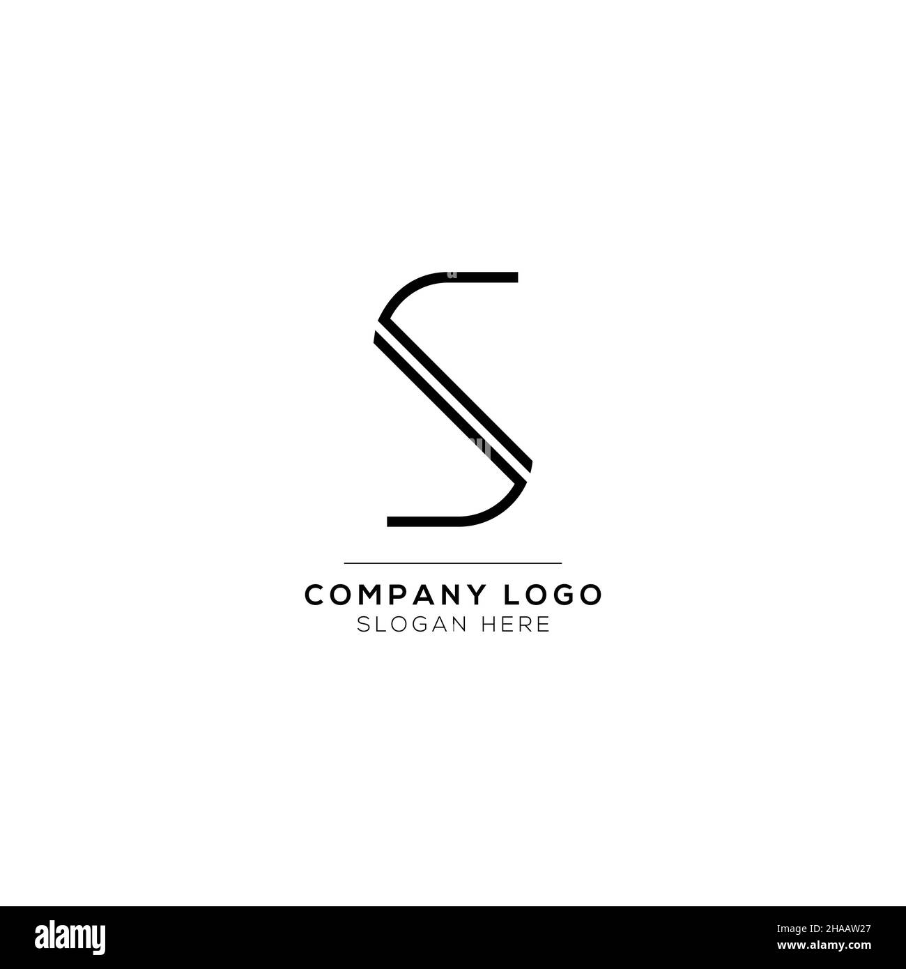 Premium Vector S initial letter Logotype for luxury branding. Elegant ...
