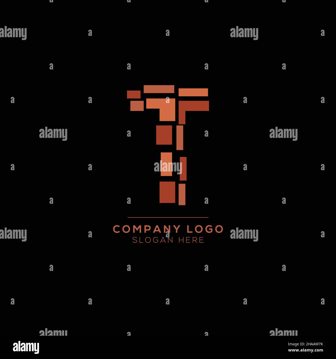Premium Vector T initial letter Logotype for luxury branding. Elegant ...