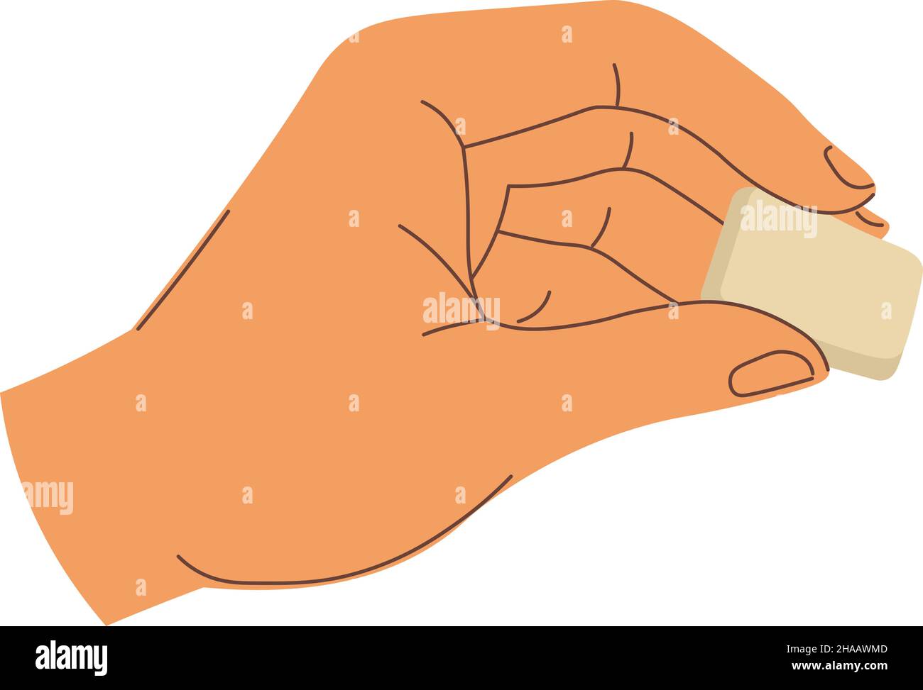 Hand holding eraser correcting written mistakes Stock Vector Image ... Hand holding eraser correcting written mistakes Stock Vector Image ...