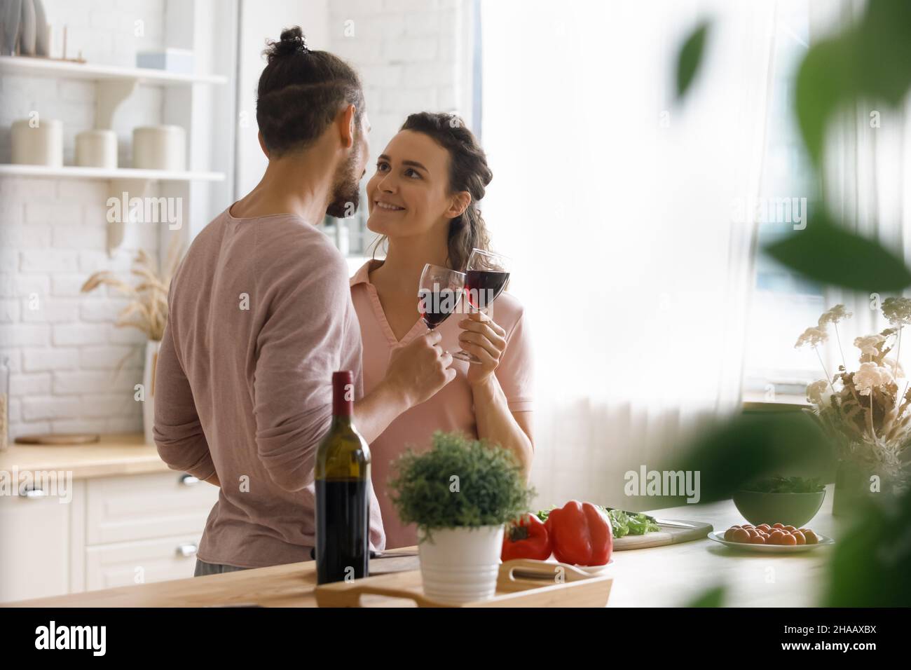Married woman flirting with man hi-res stock photography and images - Alamy