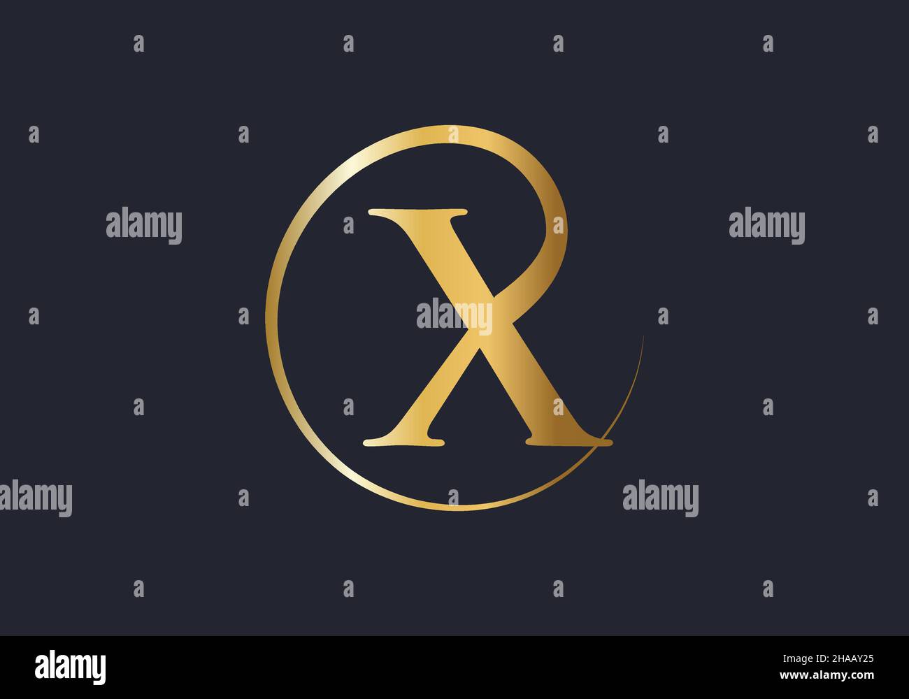Golden X Logo