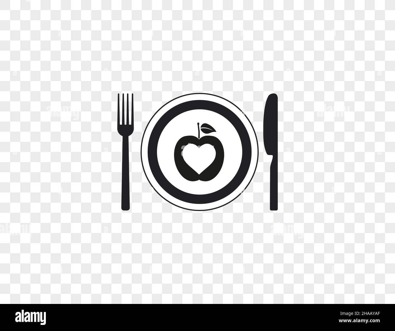 Vector illustration. Flat design. Food healthy eating icon Stock Vector ...