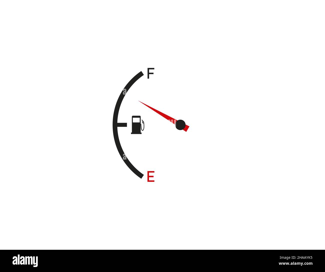 Vector illustration. Flat design. Indicator fuel icon Stock Vector ...