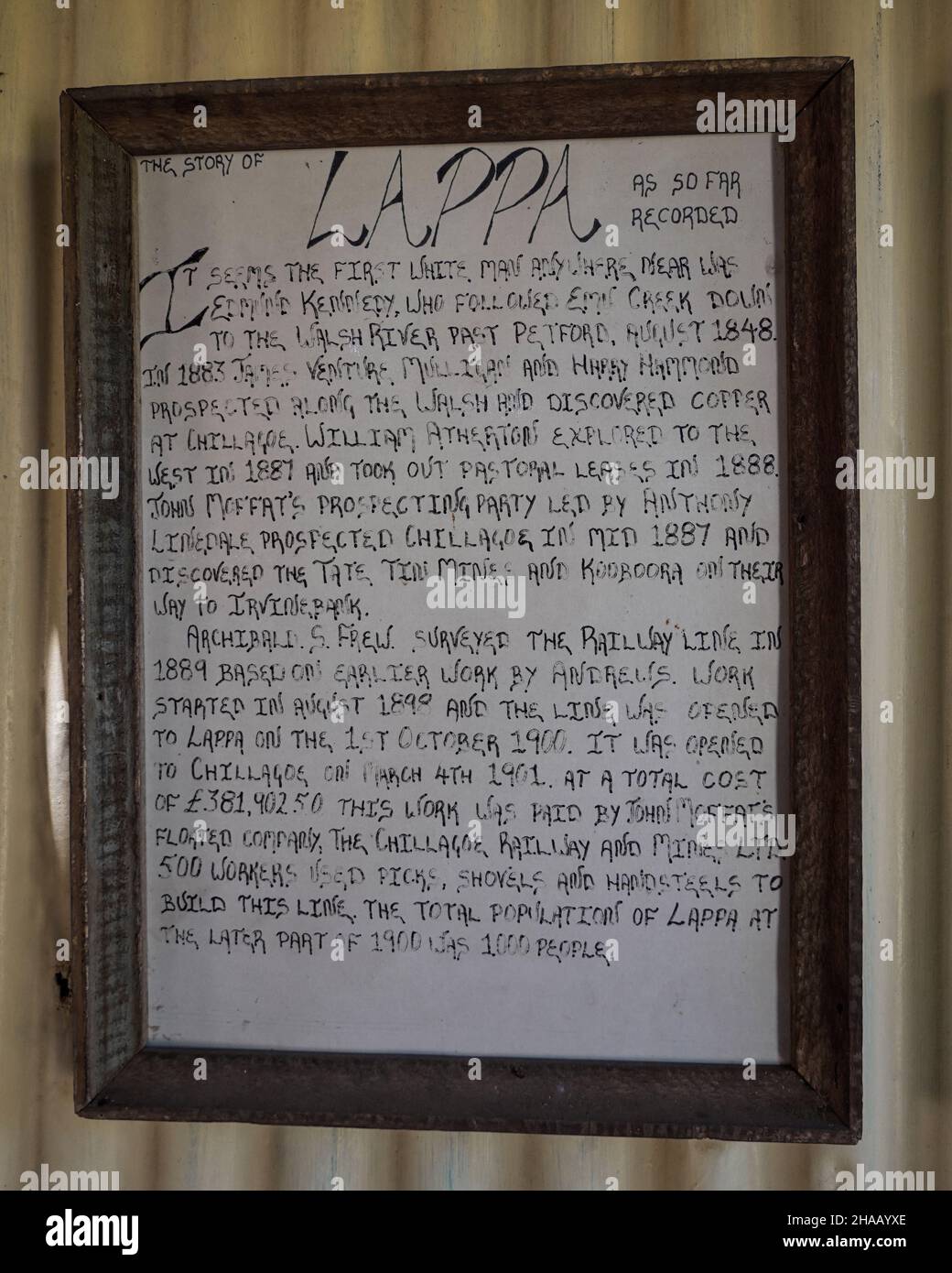 Old lappa junction hotel hi-res stock photography and images - Alamy