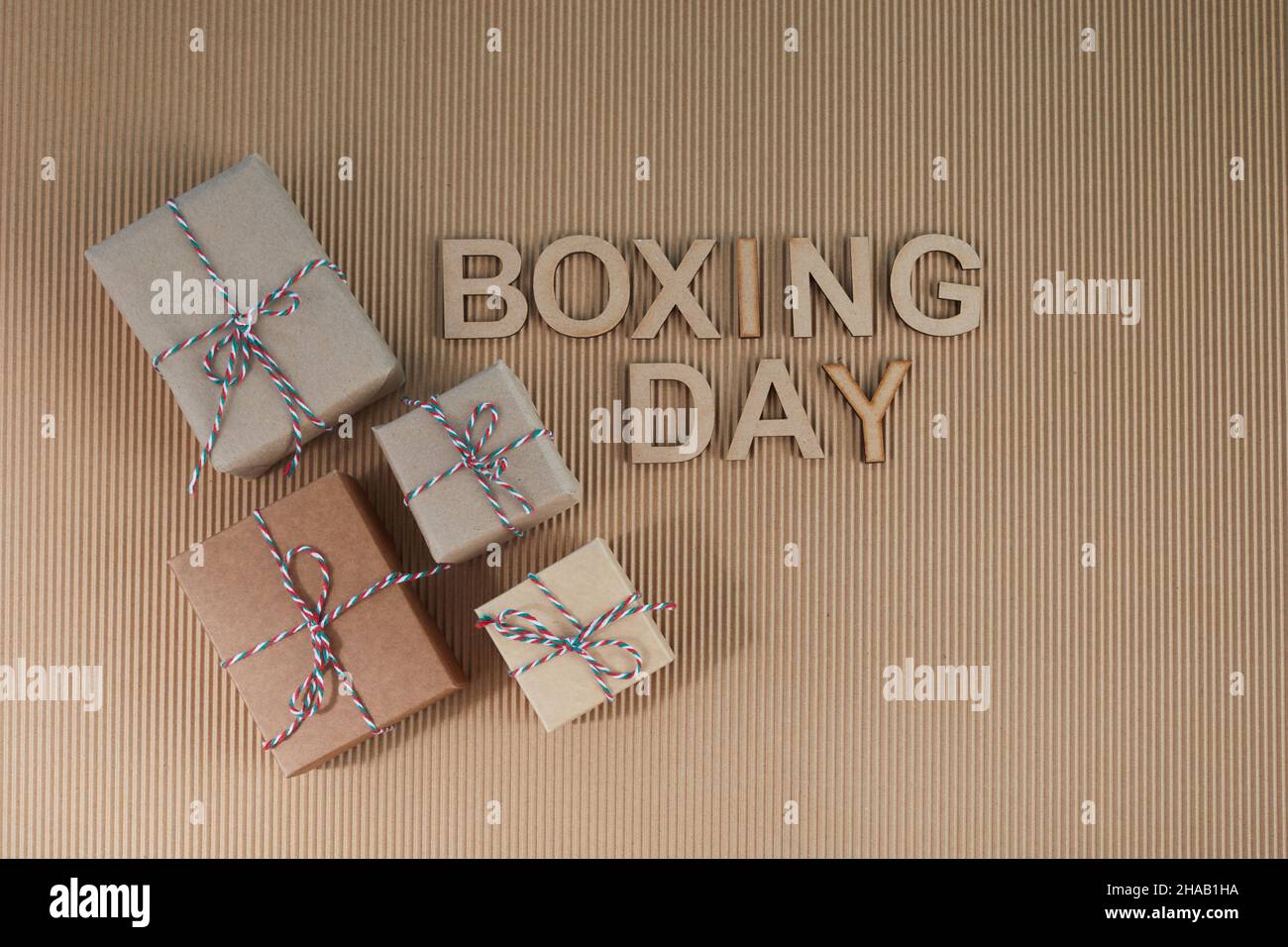 Happy boxing day hi-res stock photography and images - Alamy