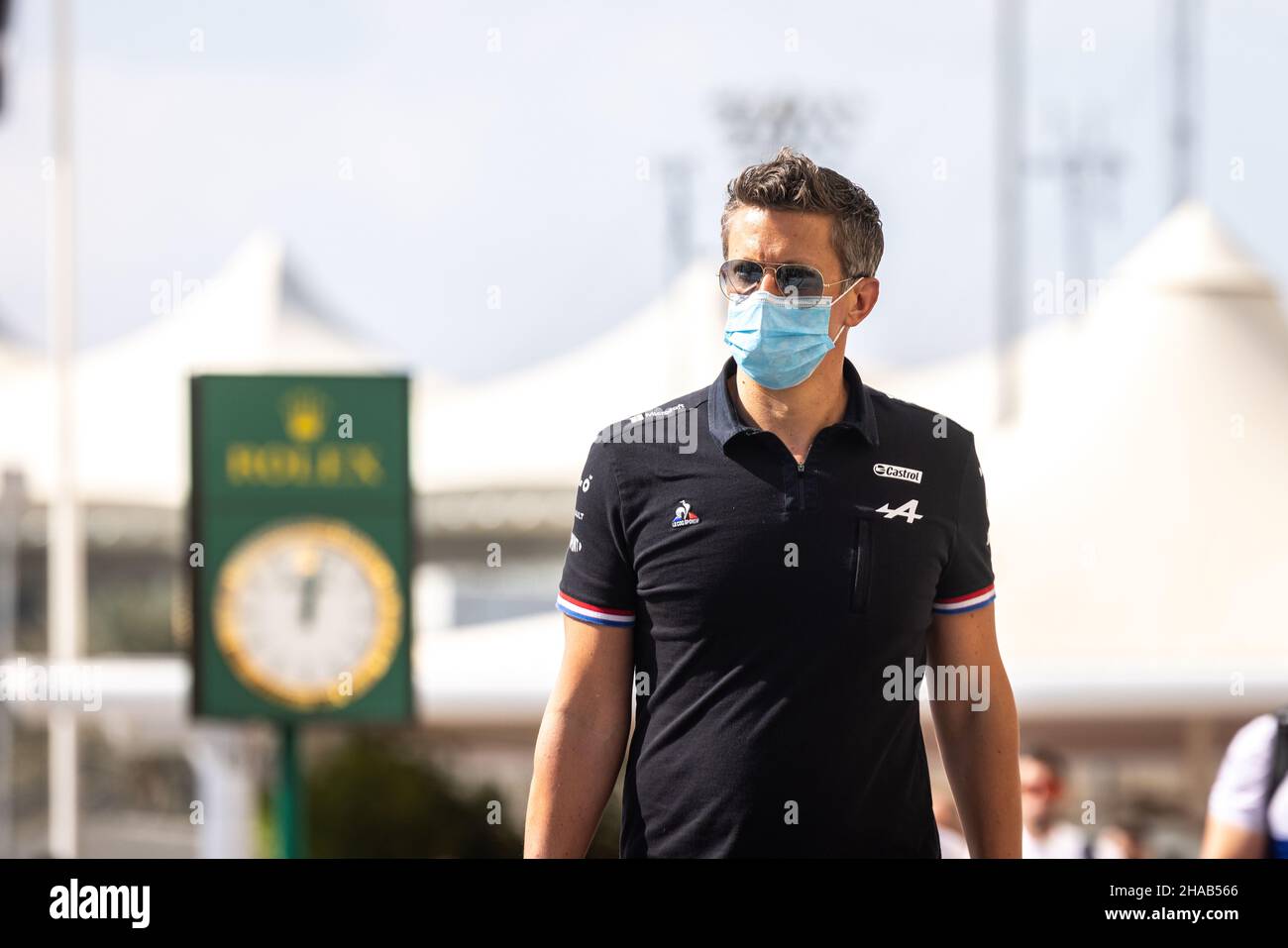 Abu Dhabi, Abu Dhabi. 12th Dec, 2021. Marcin Budkowski (POL) Alpine F1 ...
