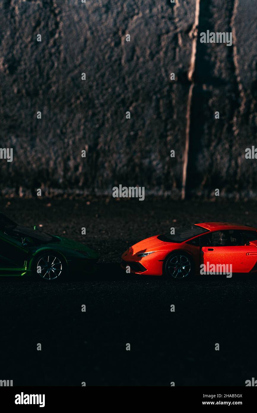 Two sports cars hi-res stock photography and images - Alamy