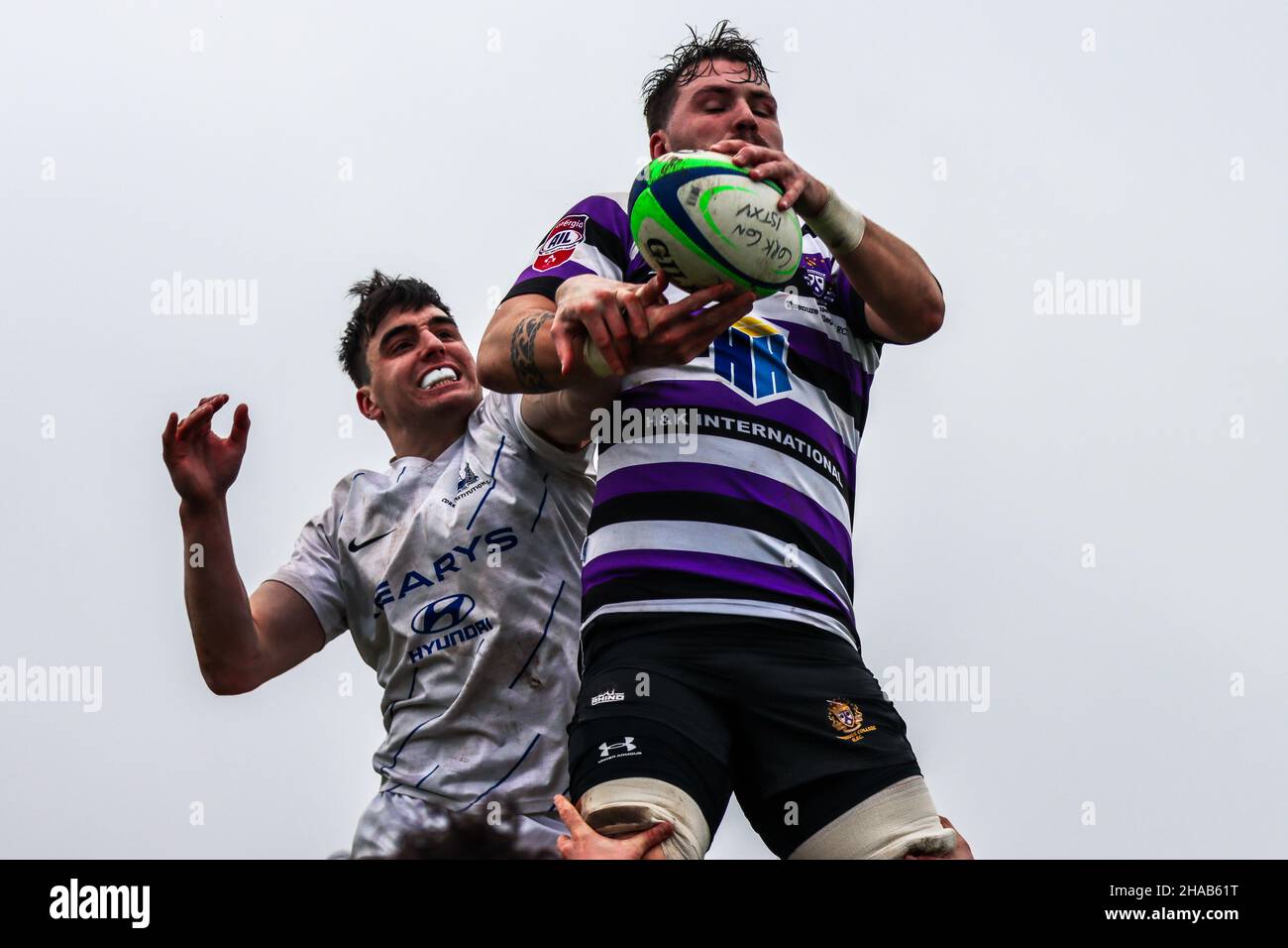 December 11th, 2021, Cork, Ireland - AIL Rugby: Cork Constitution 12 ...