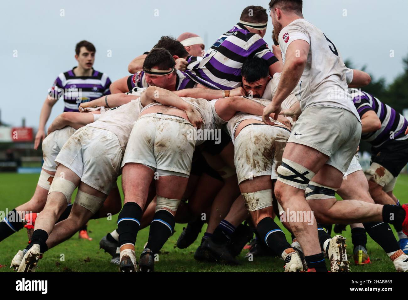 December 11th, 2021, Cork, Ireland - AIL Rugby: Cork Constitution 12 ...