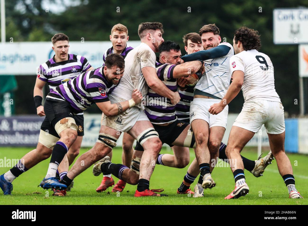 December 11th, 2021, Cork, Ireland - AIL Rugby: Cork Constitution 12 ...