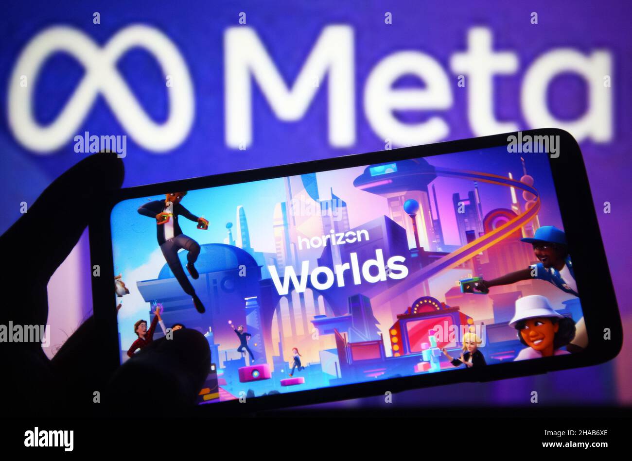 Horizon worlds meta hi-res stock photography and images - Alamy