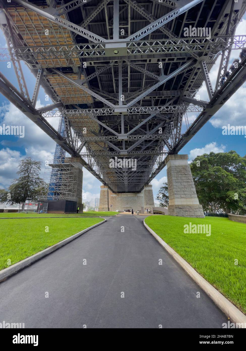 Underneath sydney bridge hi-res stock photography and images - Alamy